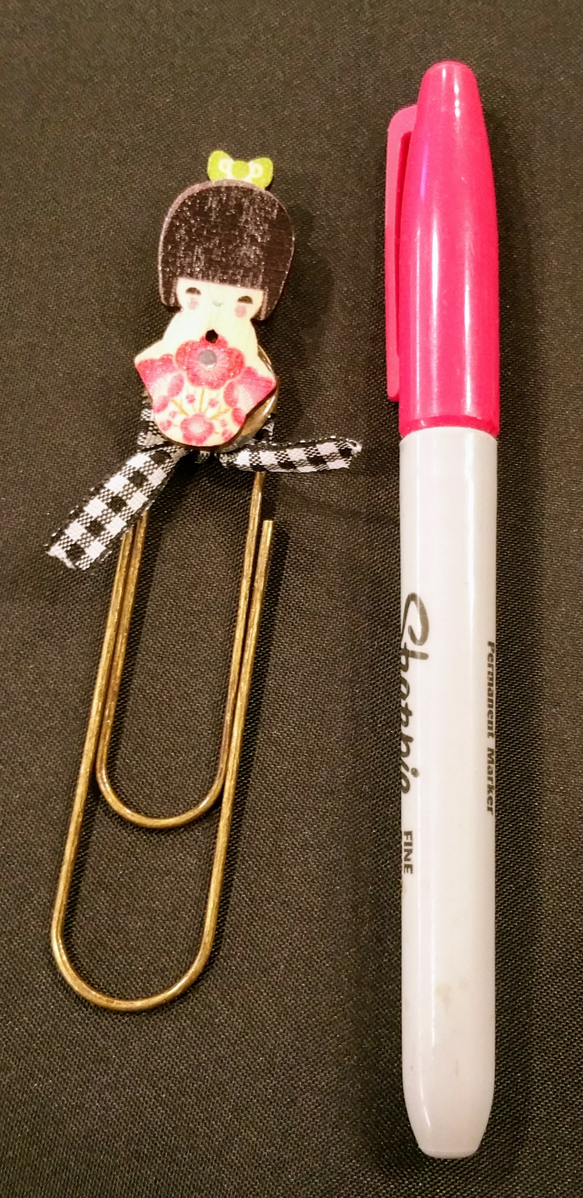 Japanese Girl Jumbo Paperclips - Jest For Fun Crafts