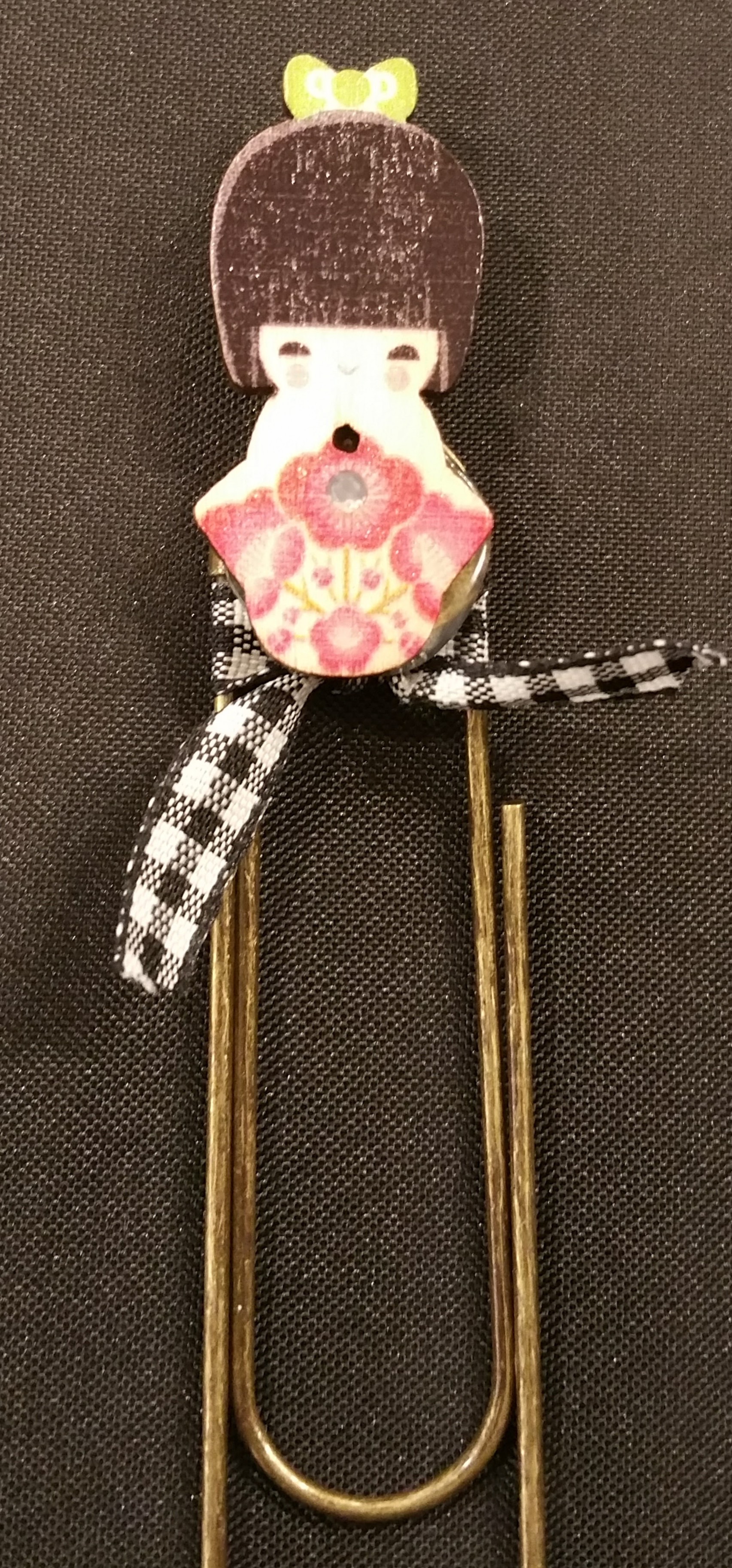 Japanese Girl Jumbo Paperclips - Jest For Fun Crafts